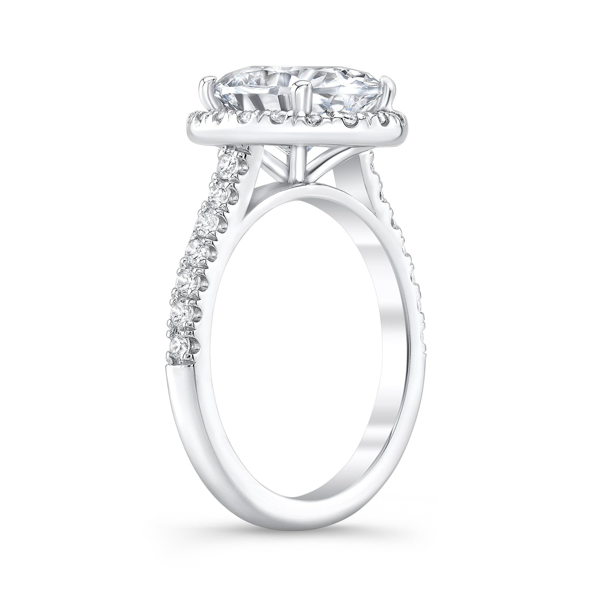 Grayson Halo Cathedral Diamond Engagement Ring 14K Gold | Carter Eve ...